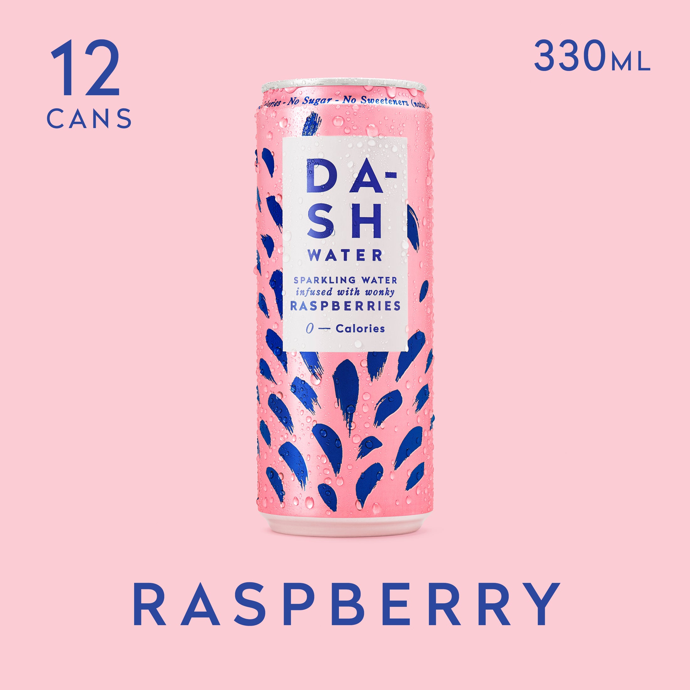 Raspberry Sparkling Water - Raspberry Drink - DASH Water