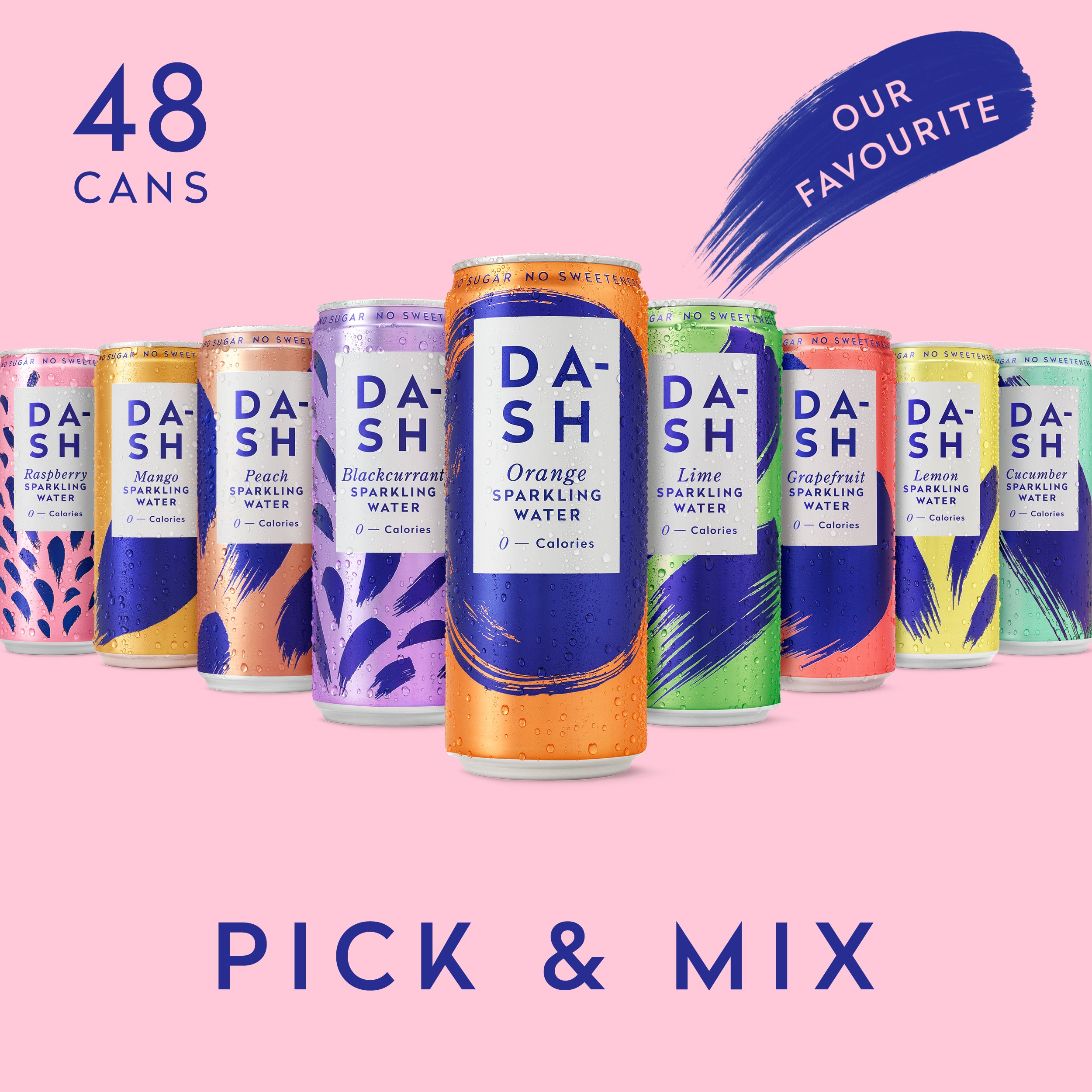 Pick & Mix | Infused Sparkling Water | DASH Water